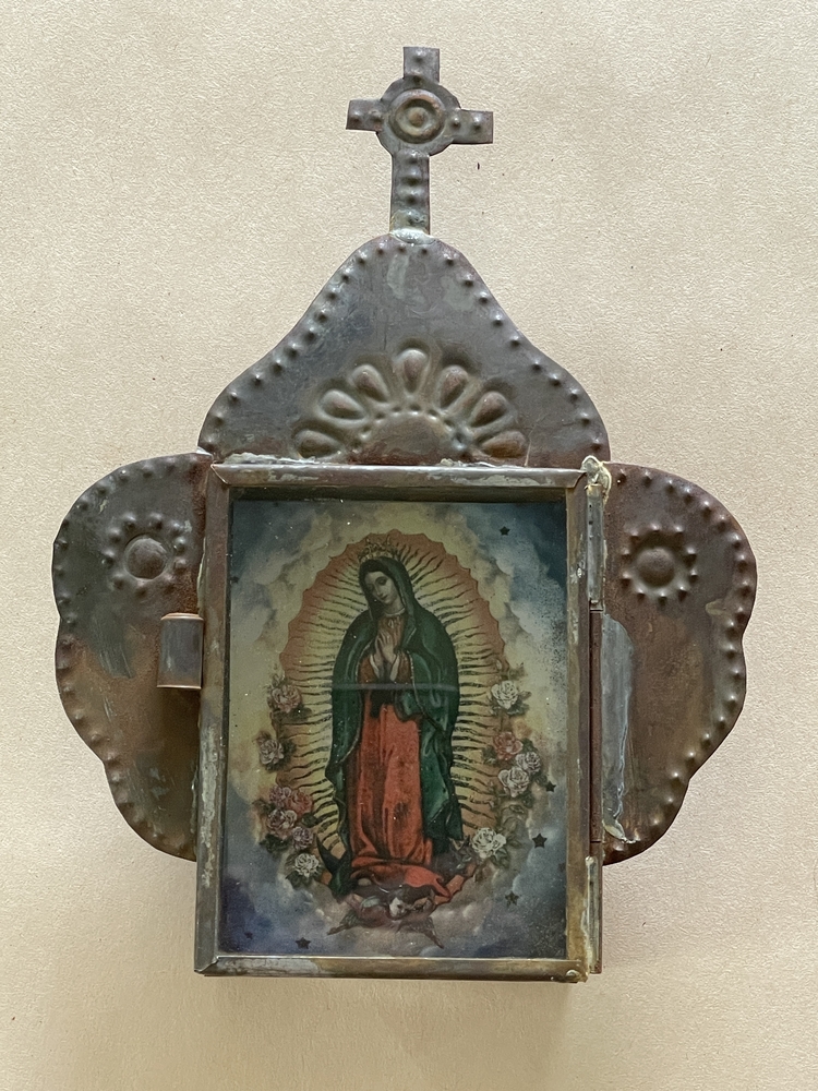 Antiqued Mini Nichos with Assorted Images , S/4 | Religious Nichos and ...